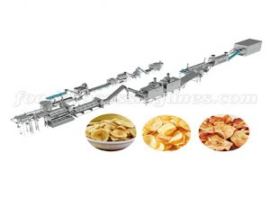 What is the process of making potato chips | MS2013